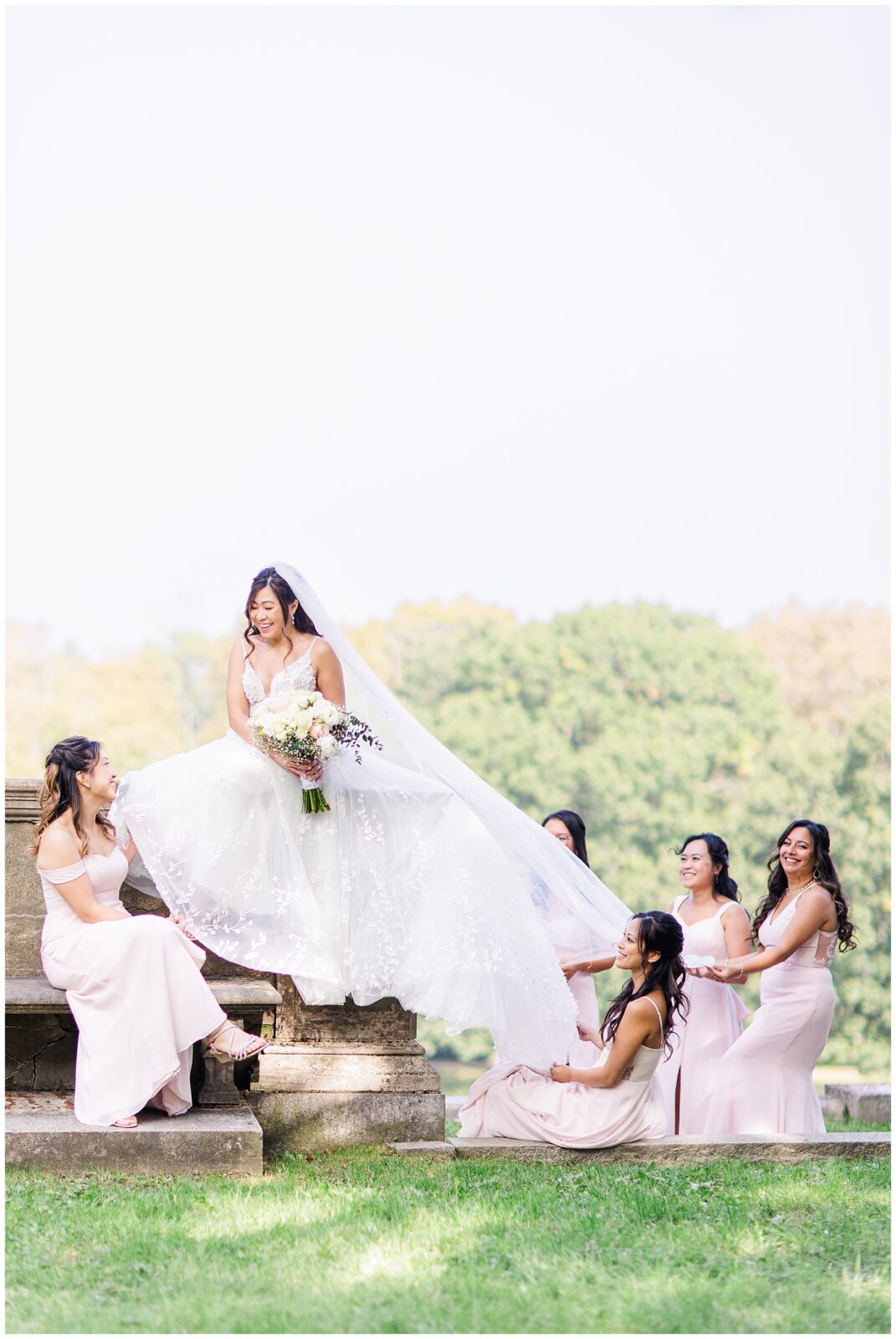 Larz Anderson Park Wedding - Yan & Adam