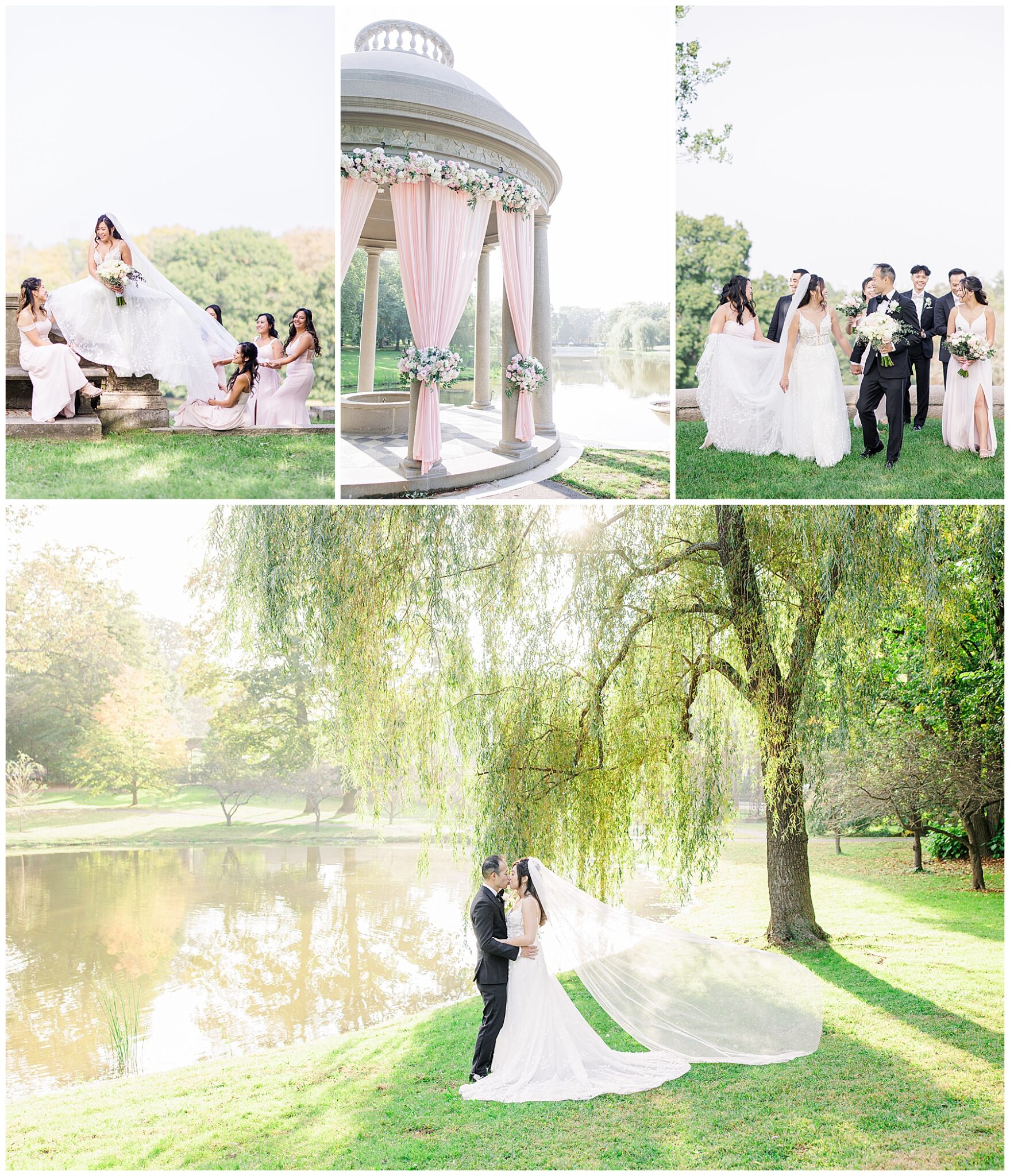 Larz Anderson Park Wedding - Yan & Adam